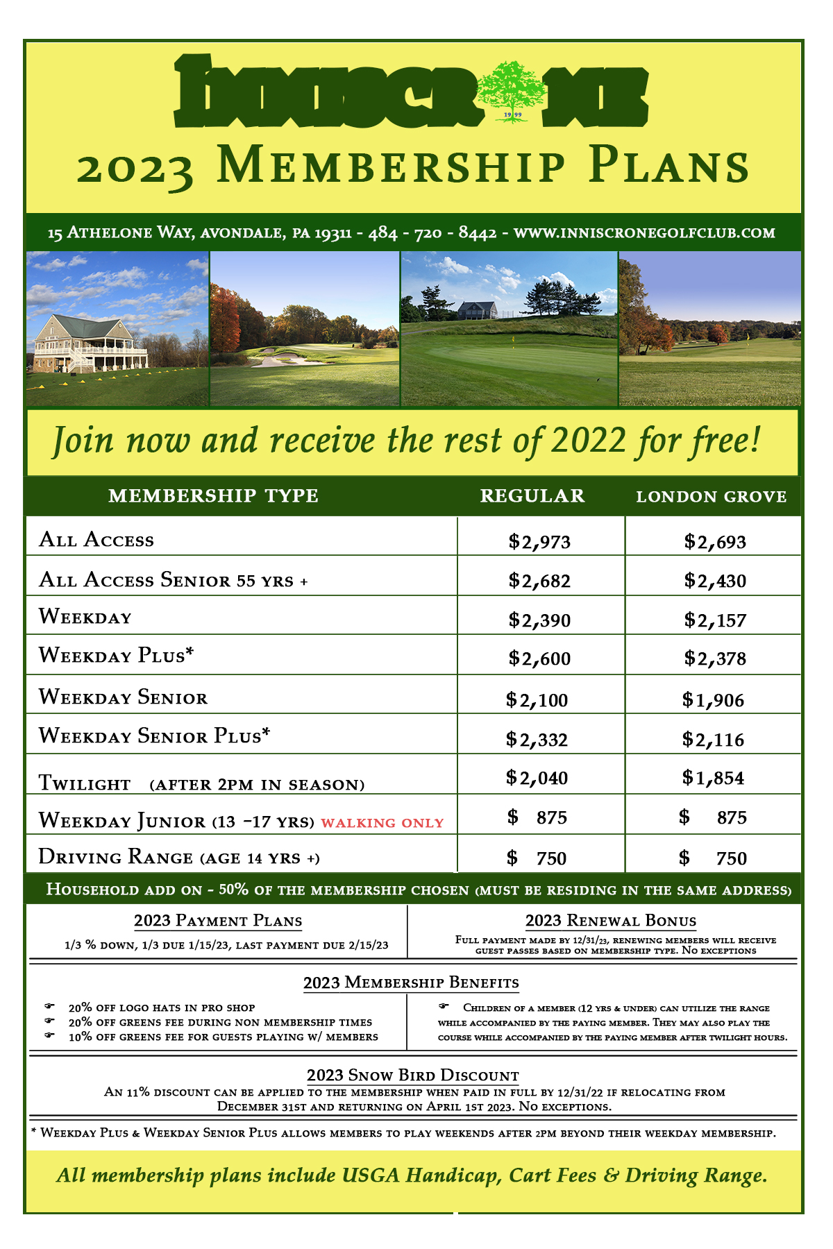 Memberships - Inniscrone Golf Club